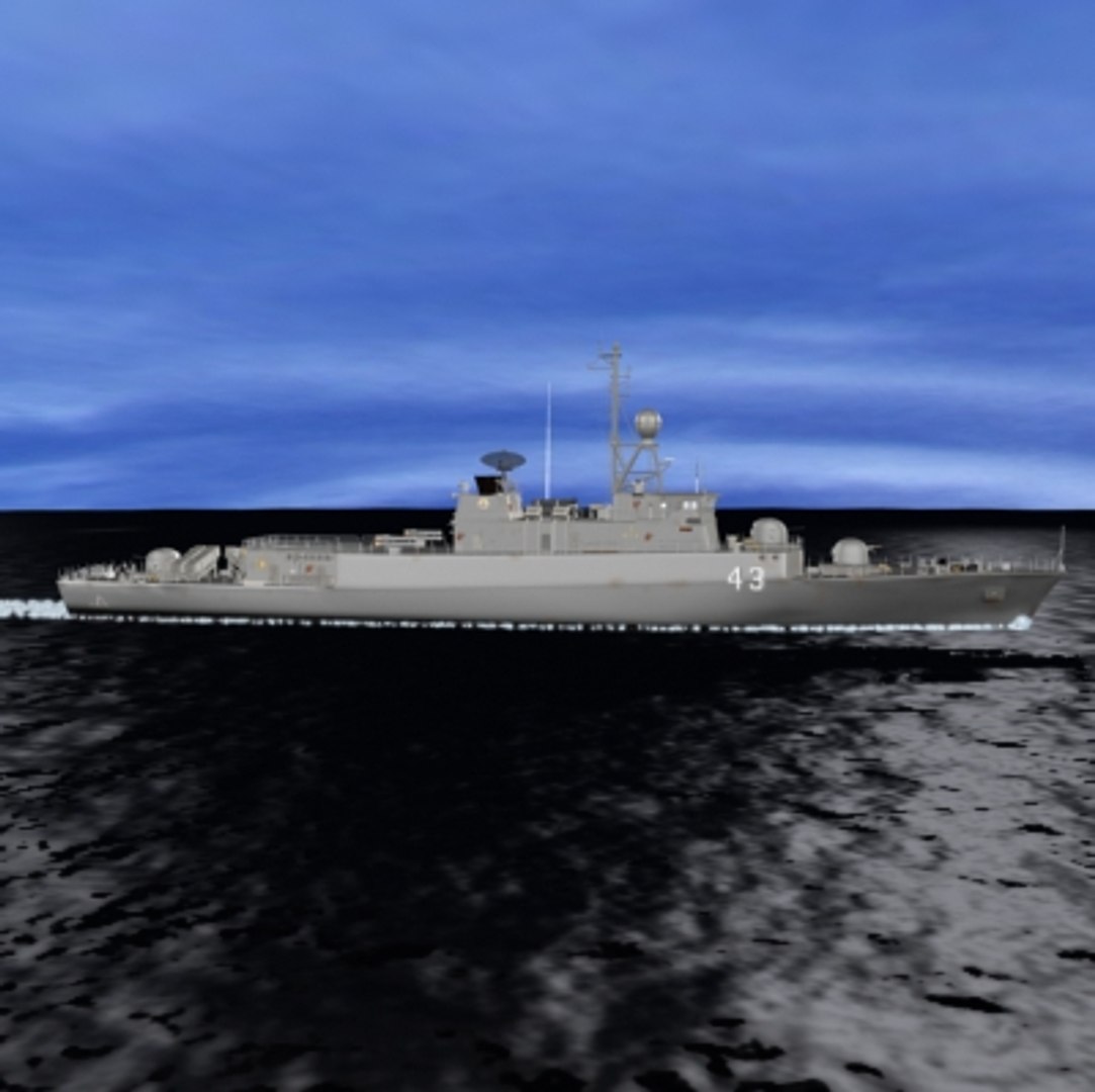 3d argentine navy corvette meko