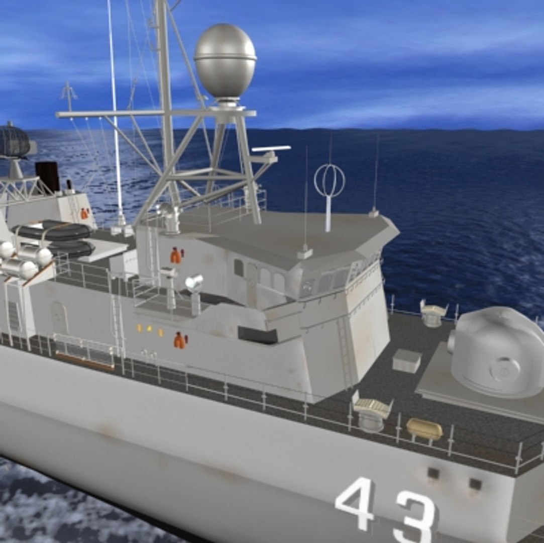 3d argentine navy corvette meko