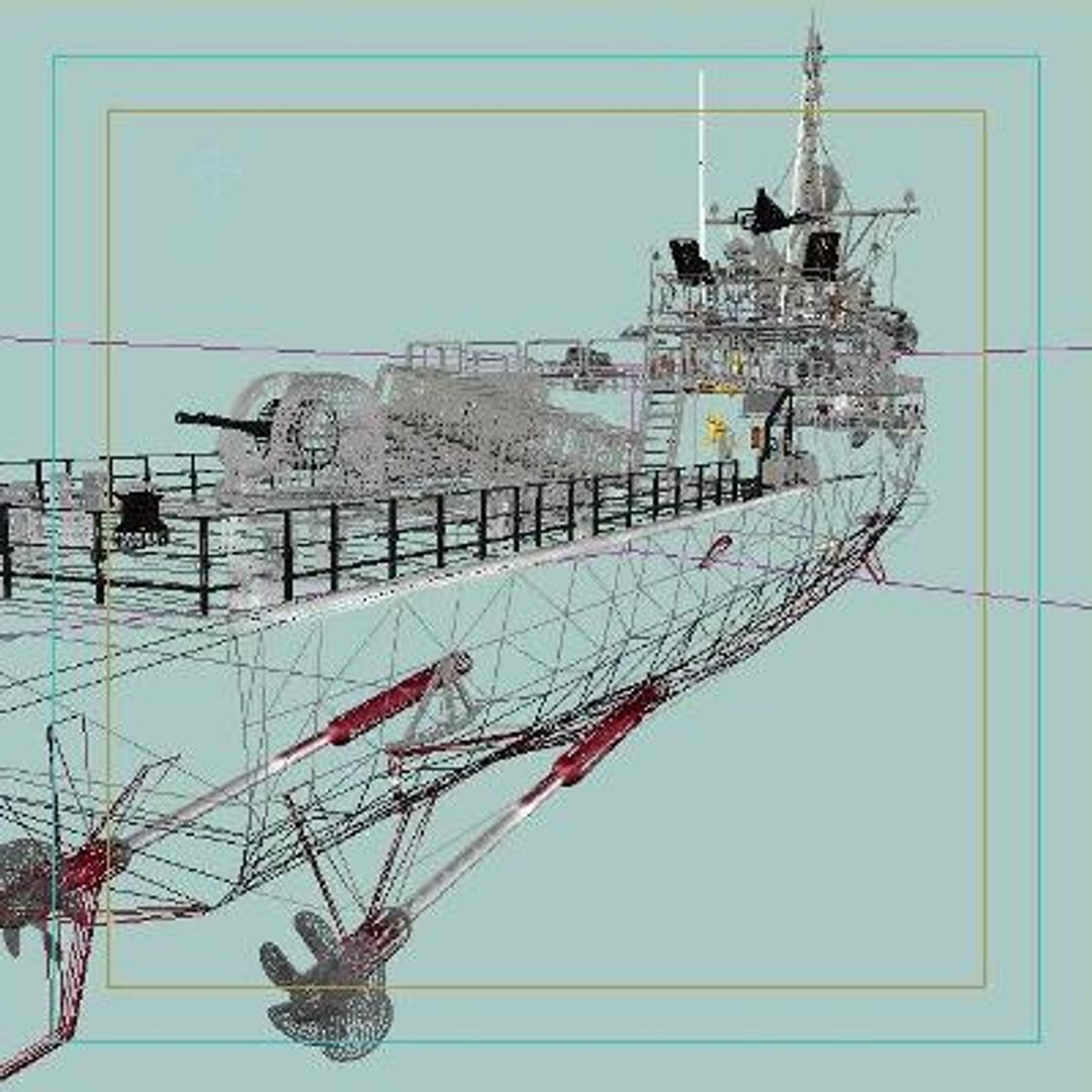 3d argentine navy corvette meko