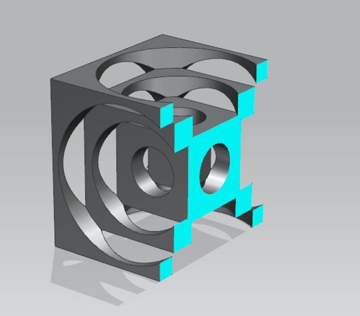 Turners Cube Openscad at Sarah Mealmaker blog