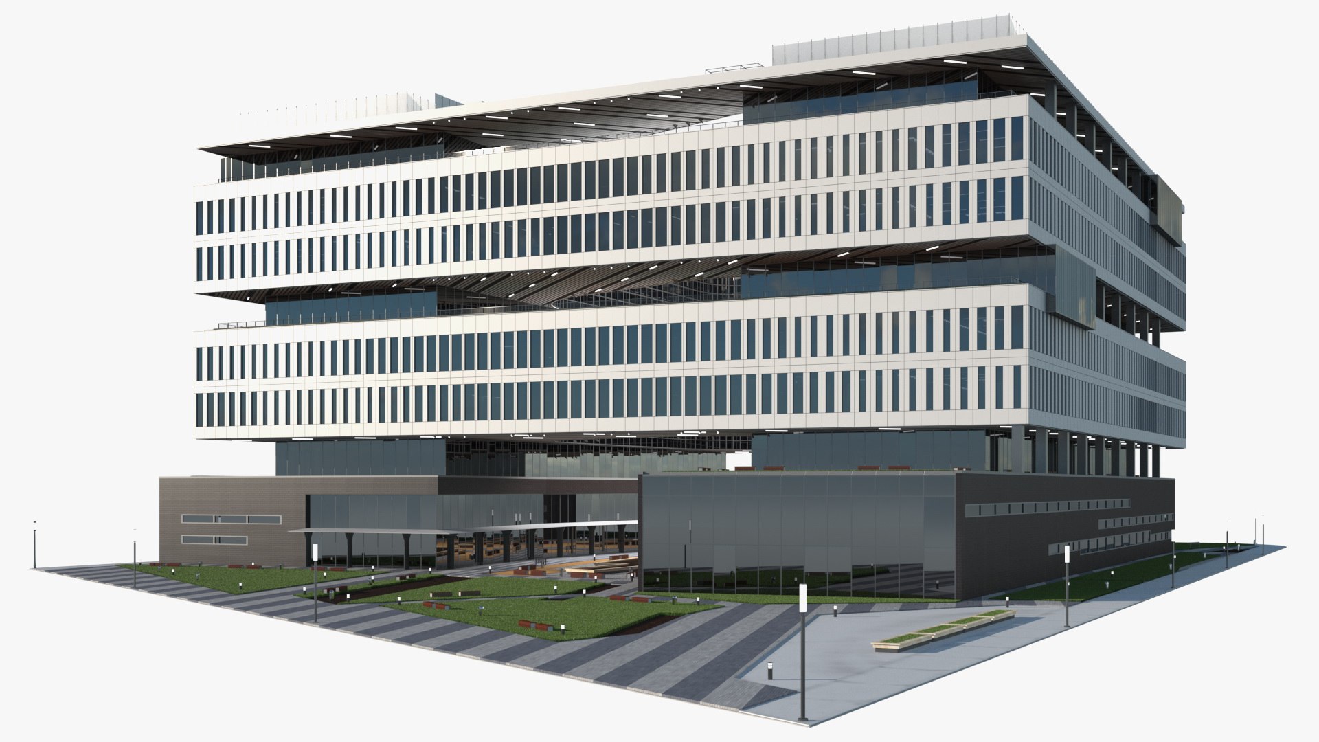 3d Model Office Building 3d Model