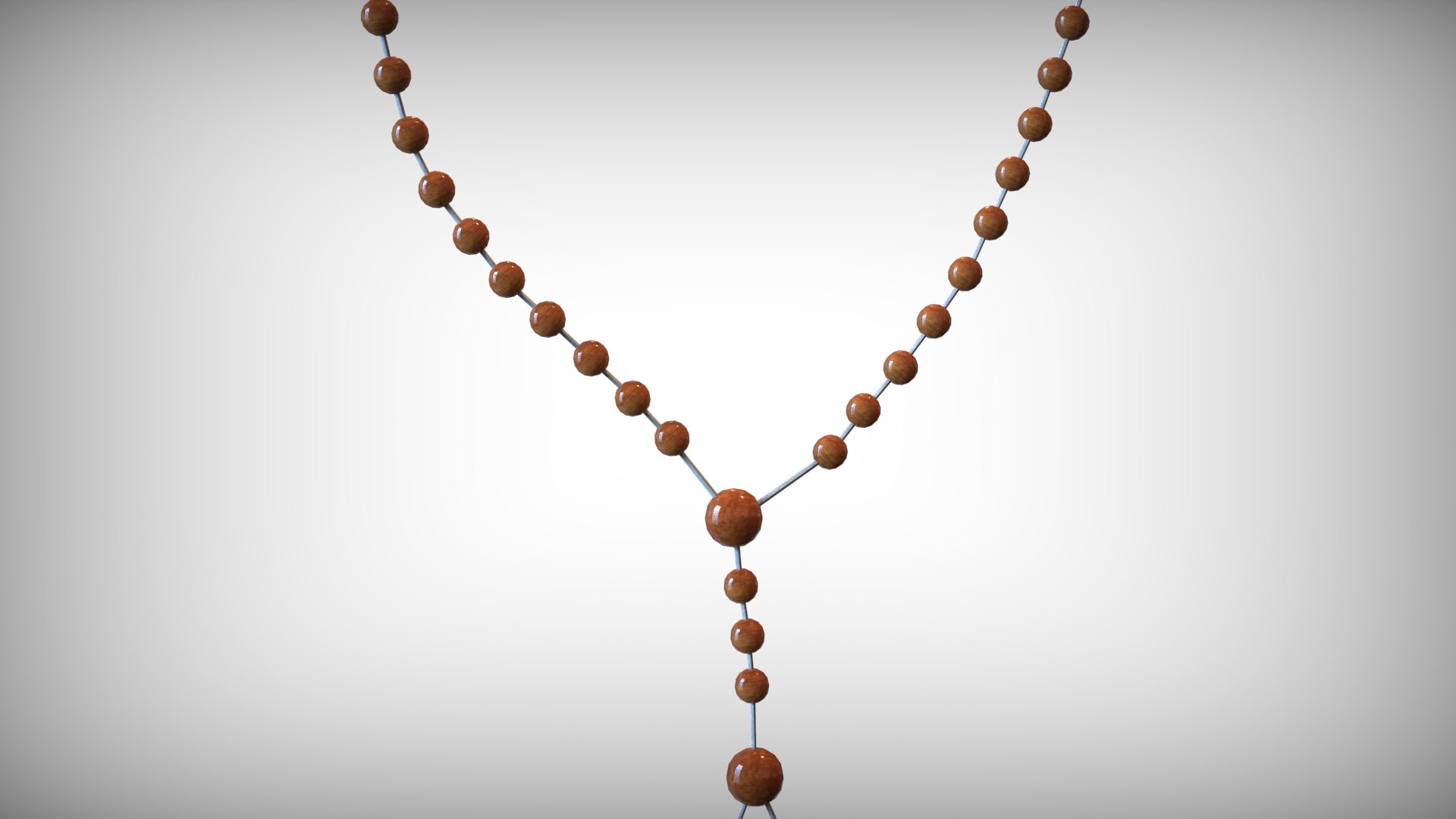 3D Wooden Rosary - Catholic - Low-poly 3D Model - TurboSquid 2052468