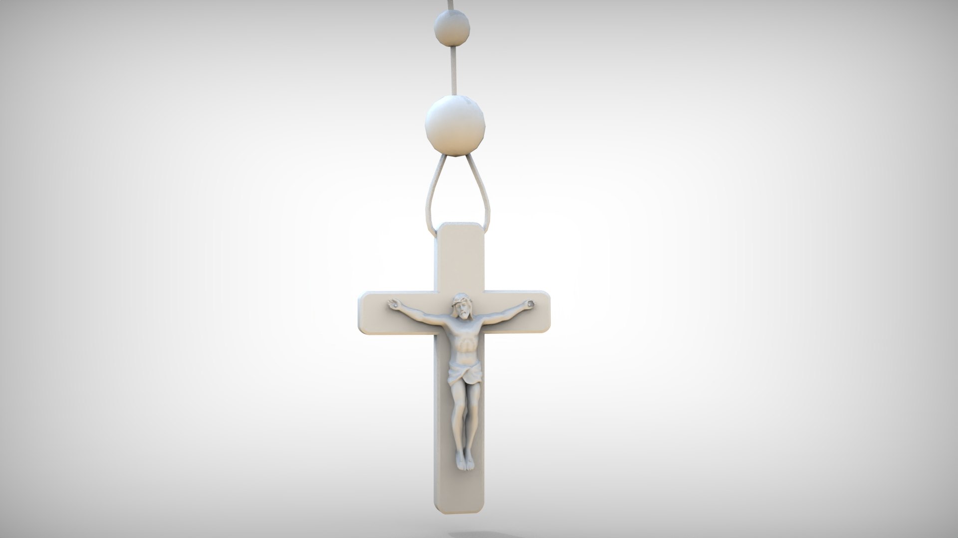 3D Wooden Rosary - Catholic - Low-poly 3D model - TurboSquid 2052468