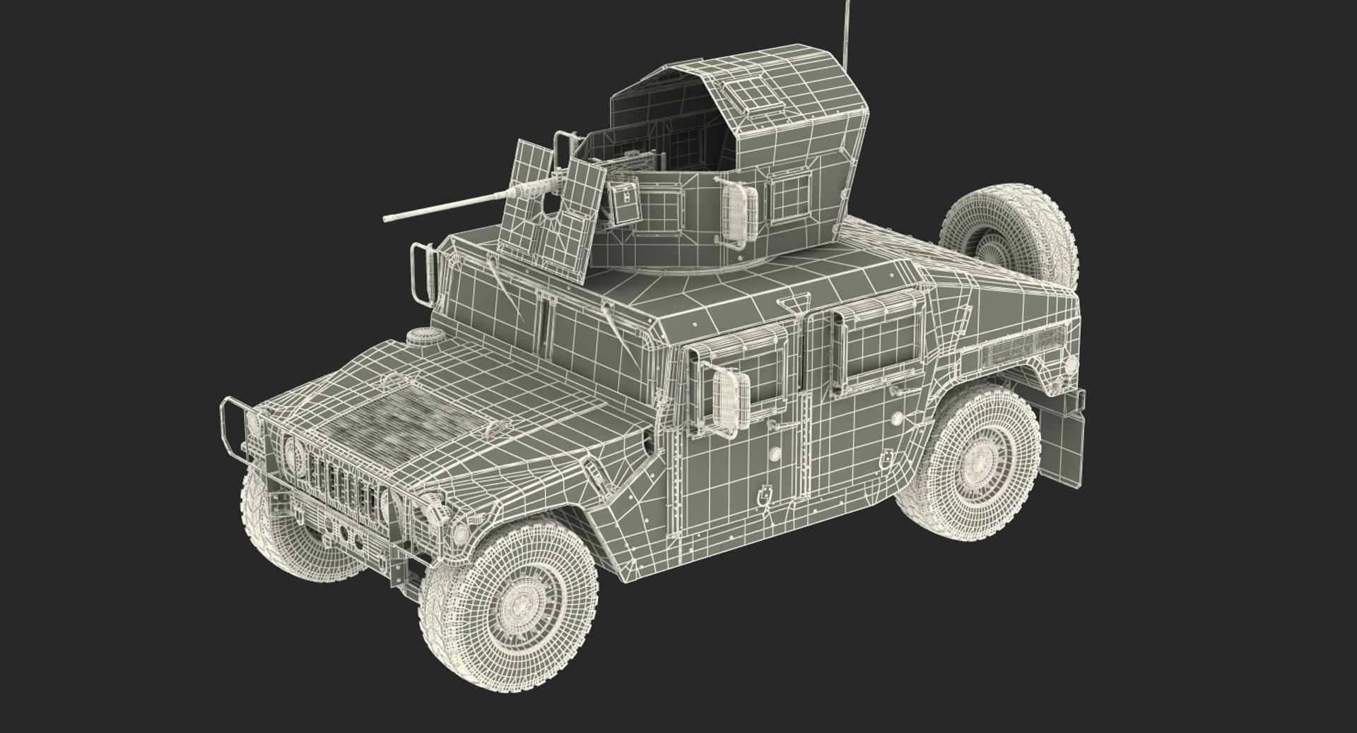 Humvee M1151 Enhanced Armament Max