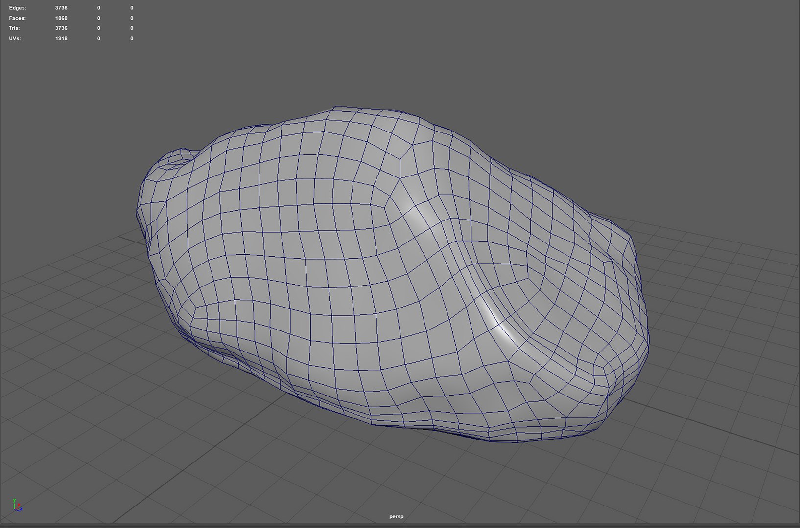 3D Model MAX Realistic Gray Rock ModelMAX - TurboSquid 2268435
