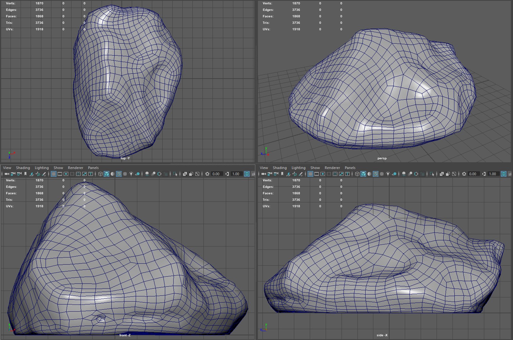 3D Model MAX Realistic Gray Rock ModelMAX - TurboSquid 2268435