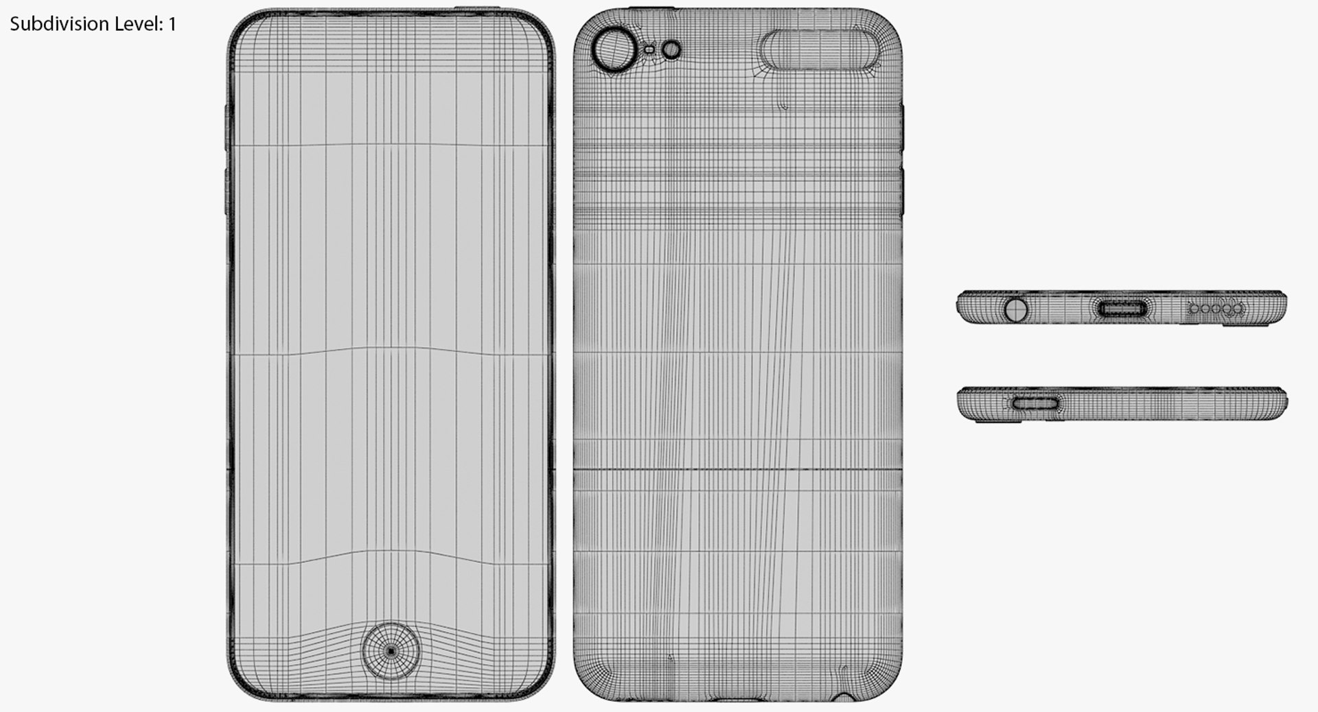 Realistic Apple Ipod Touch 3D Model - TurboSquid 1415377