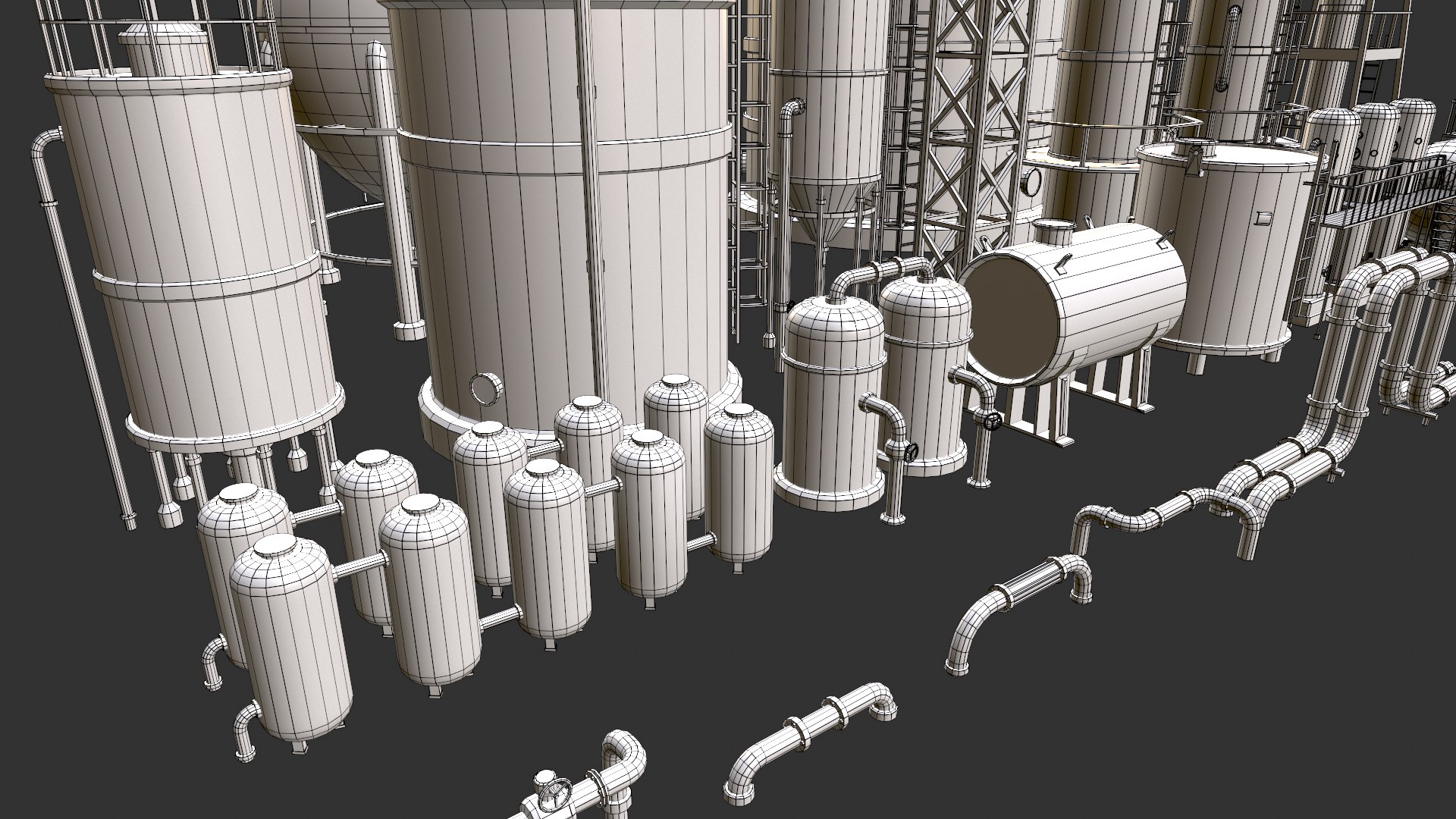Old rusty factory 3D model - TurboSquid 1917205