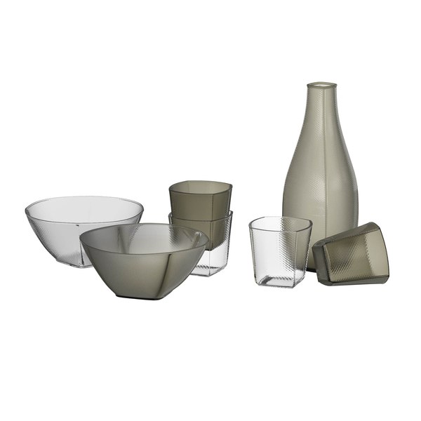 modelo 3d Tela Glassware by Silo Studio - TurboSquid 1917538