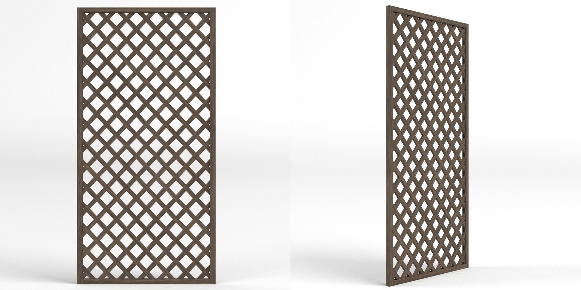 Wooden Mesh Panel Module 2 3D Model - TurboSquid 2060394