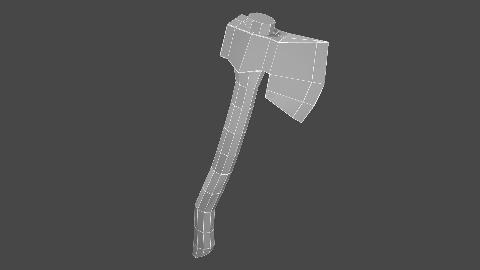 3d Model Axe