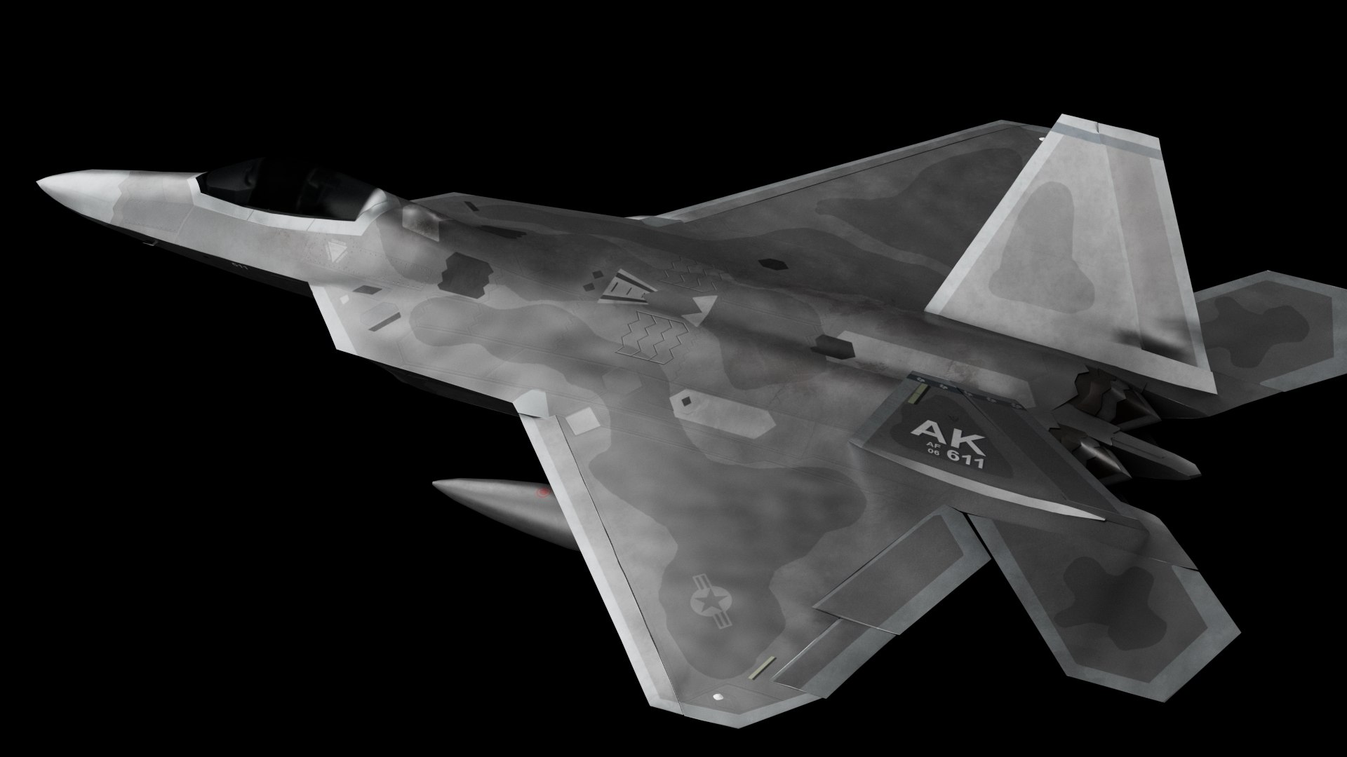3D Lockheed Martin F-22 Raptor - TurboSquid 2248945