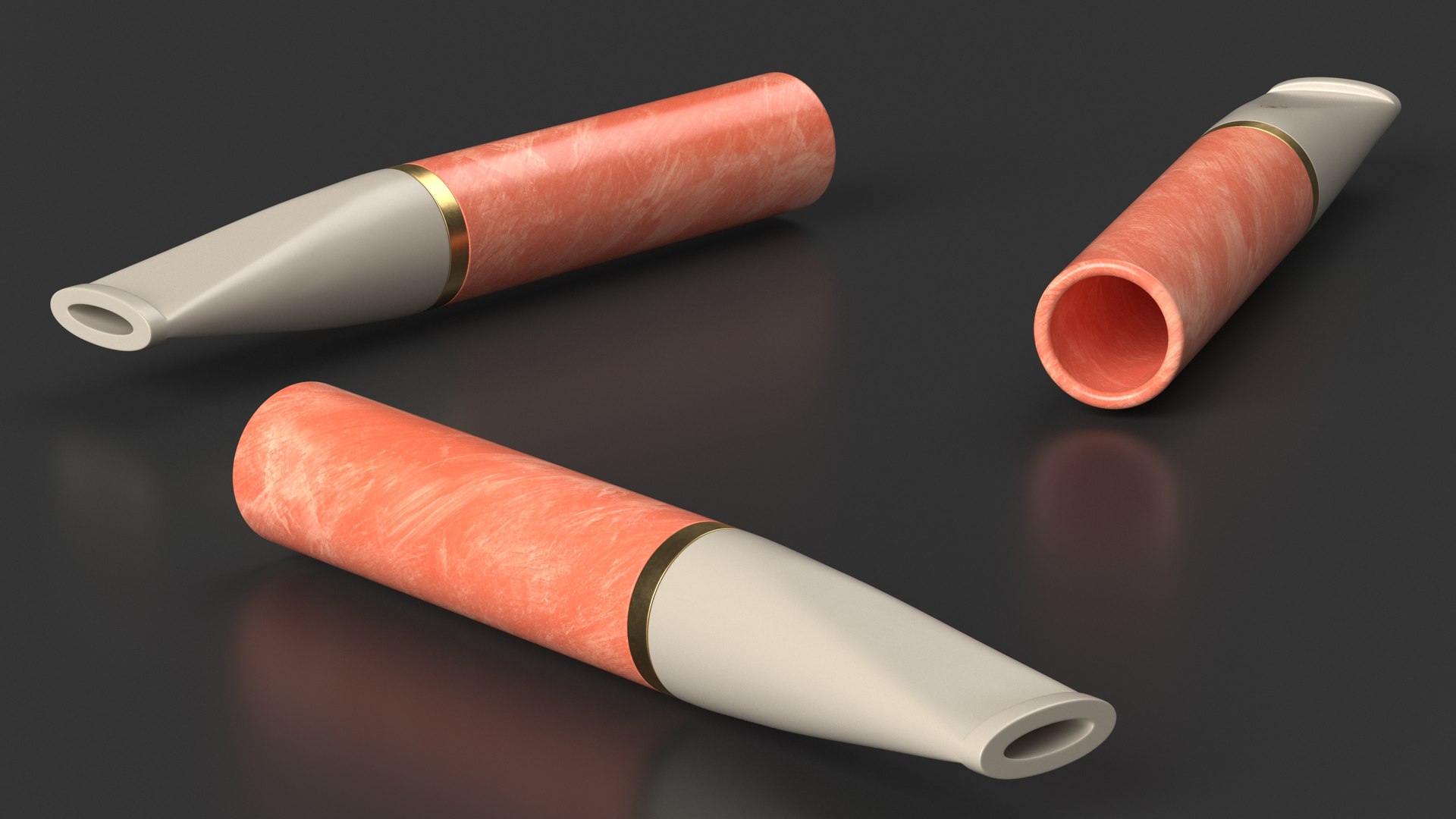 Cigarette Holders Set Light 3D Model - TurboSquid 2211512