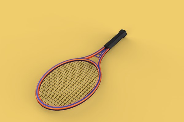 modelo 3d RAQUETA DE TENIS - TurboSquid 1832629