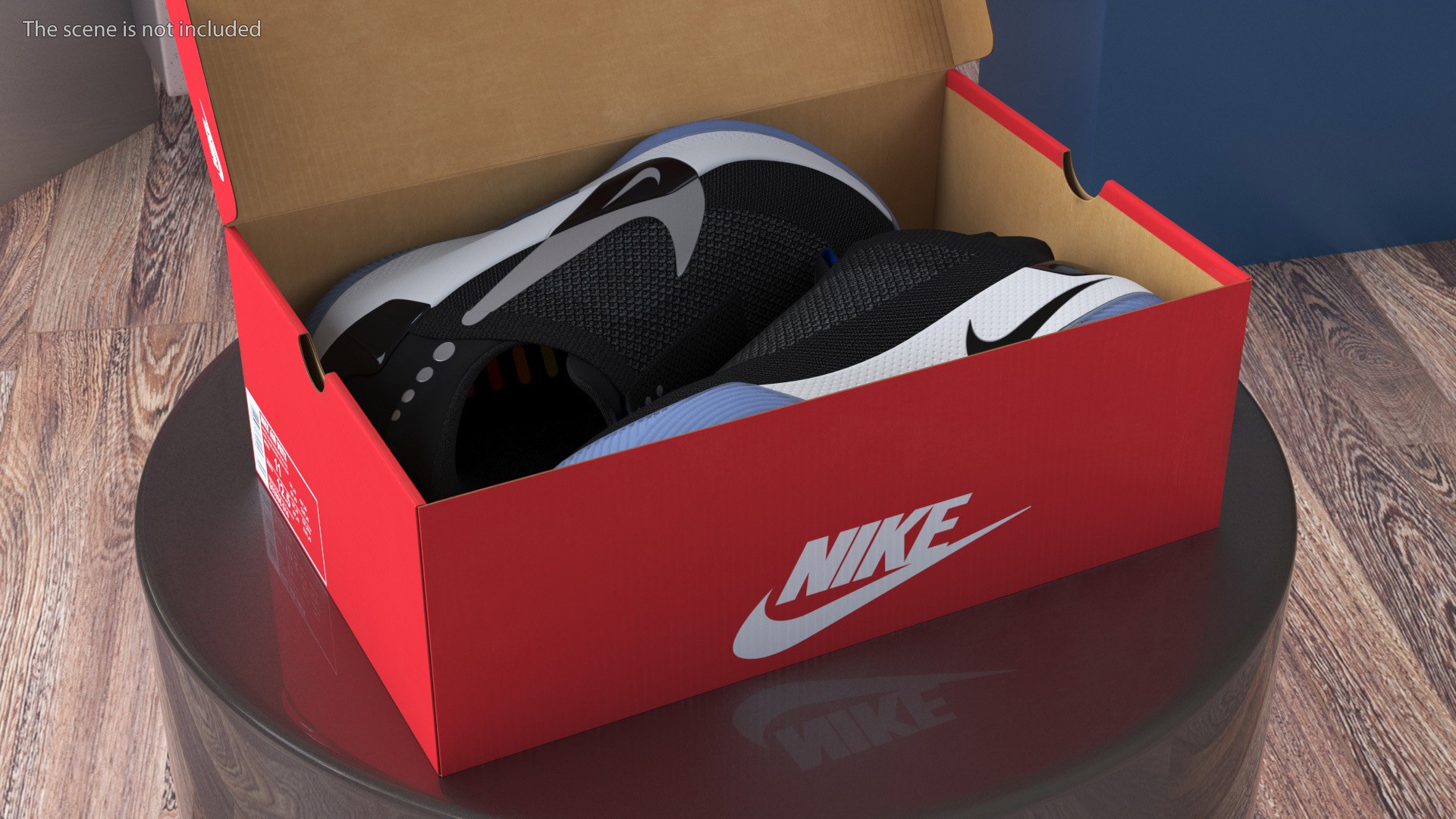 Shoe Box With Nike Sneakers Model - TurboSquid 2025081