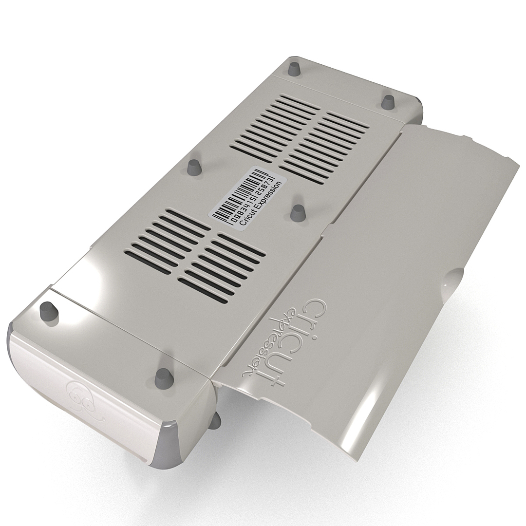 cricut expression electronic cutting 3d model