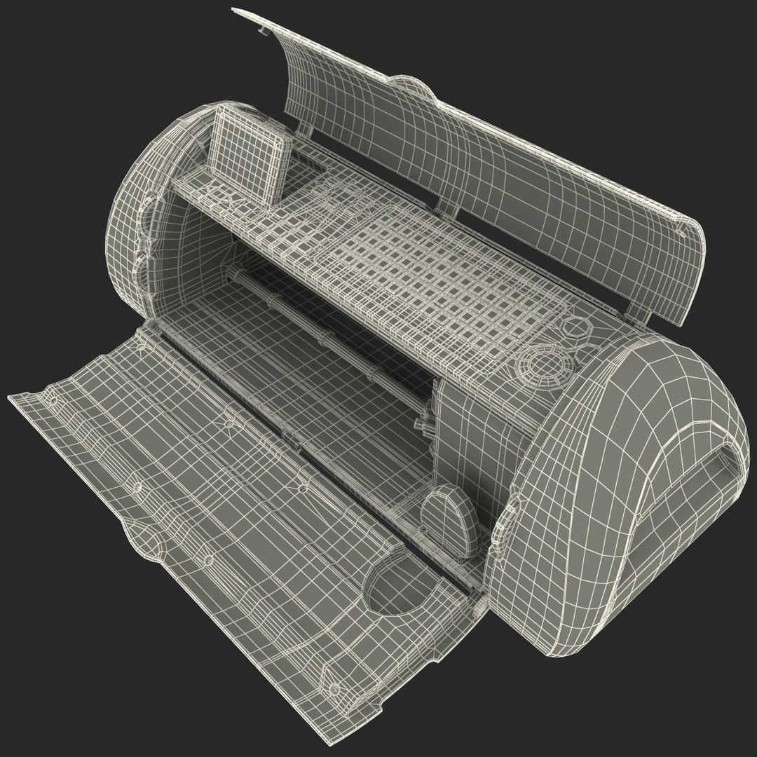 cricut expression electronic cutting 3d model