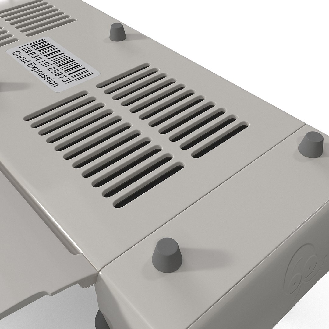 cricut expression electronic cutting 3d model