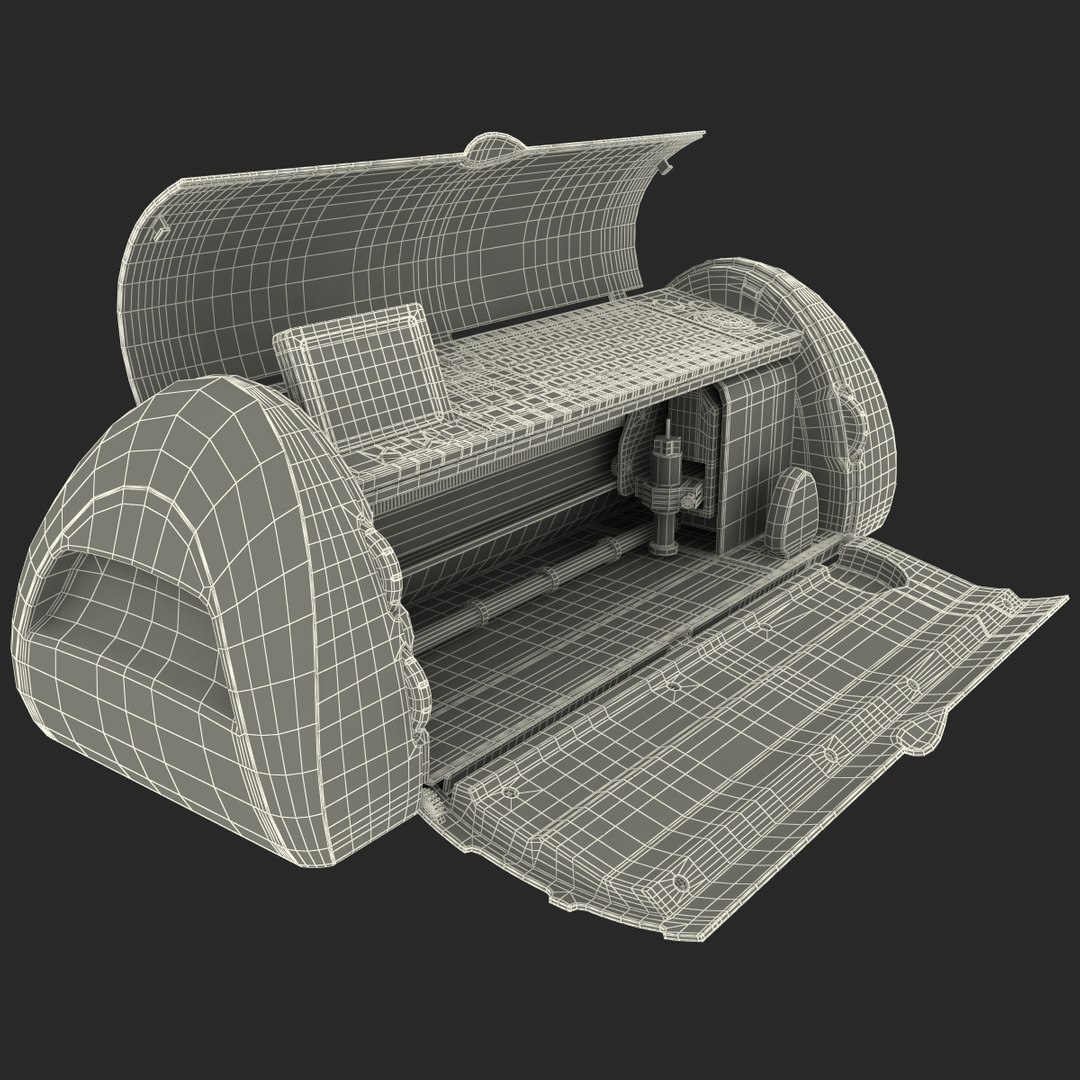 cricut expression electronic cutting 3d model