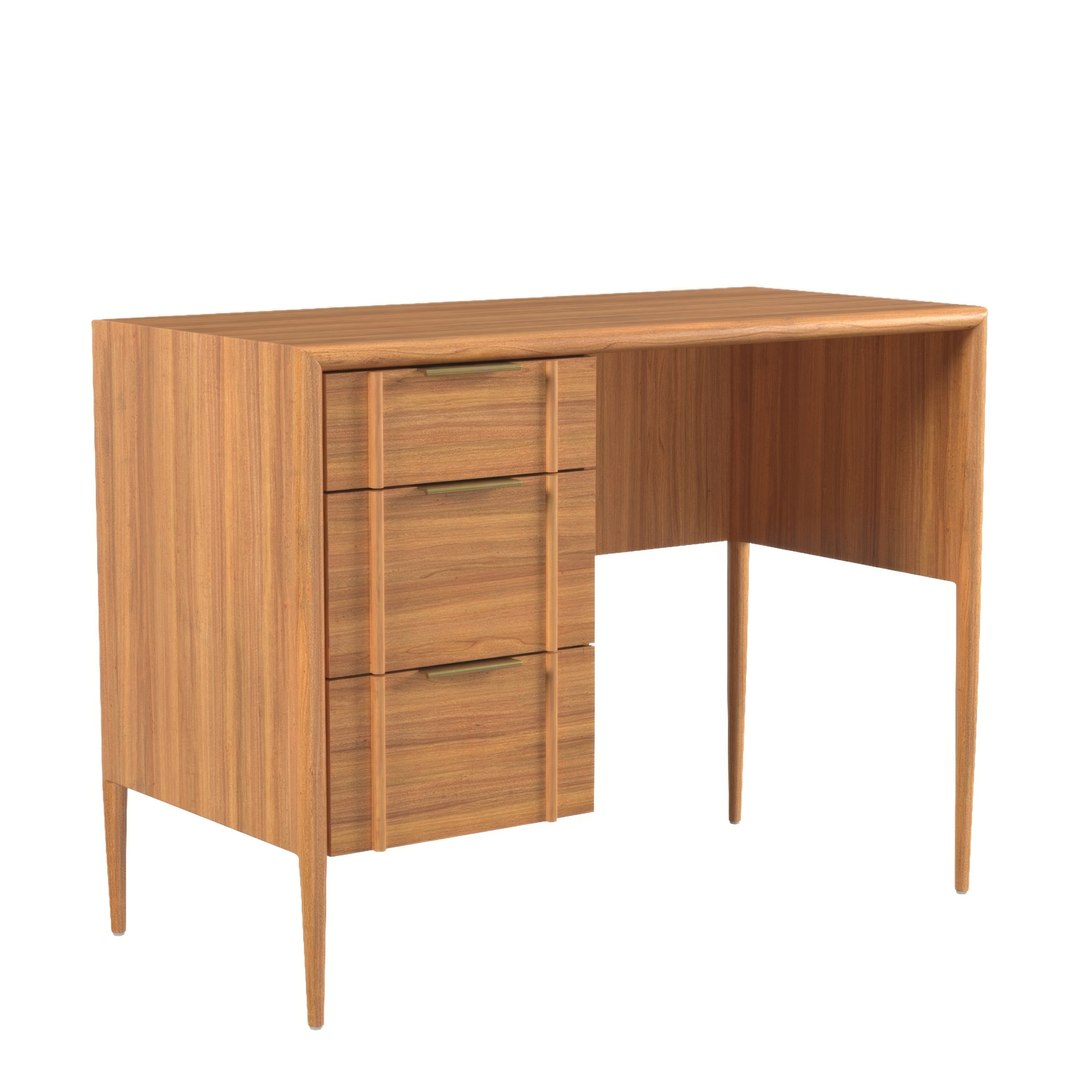 3D Model Quincy Desk PBR - TurboSquid 2230274