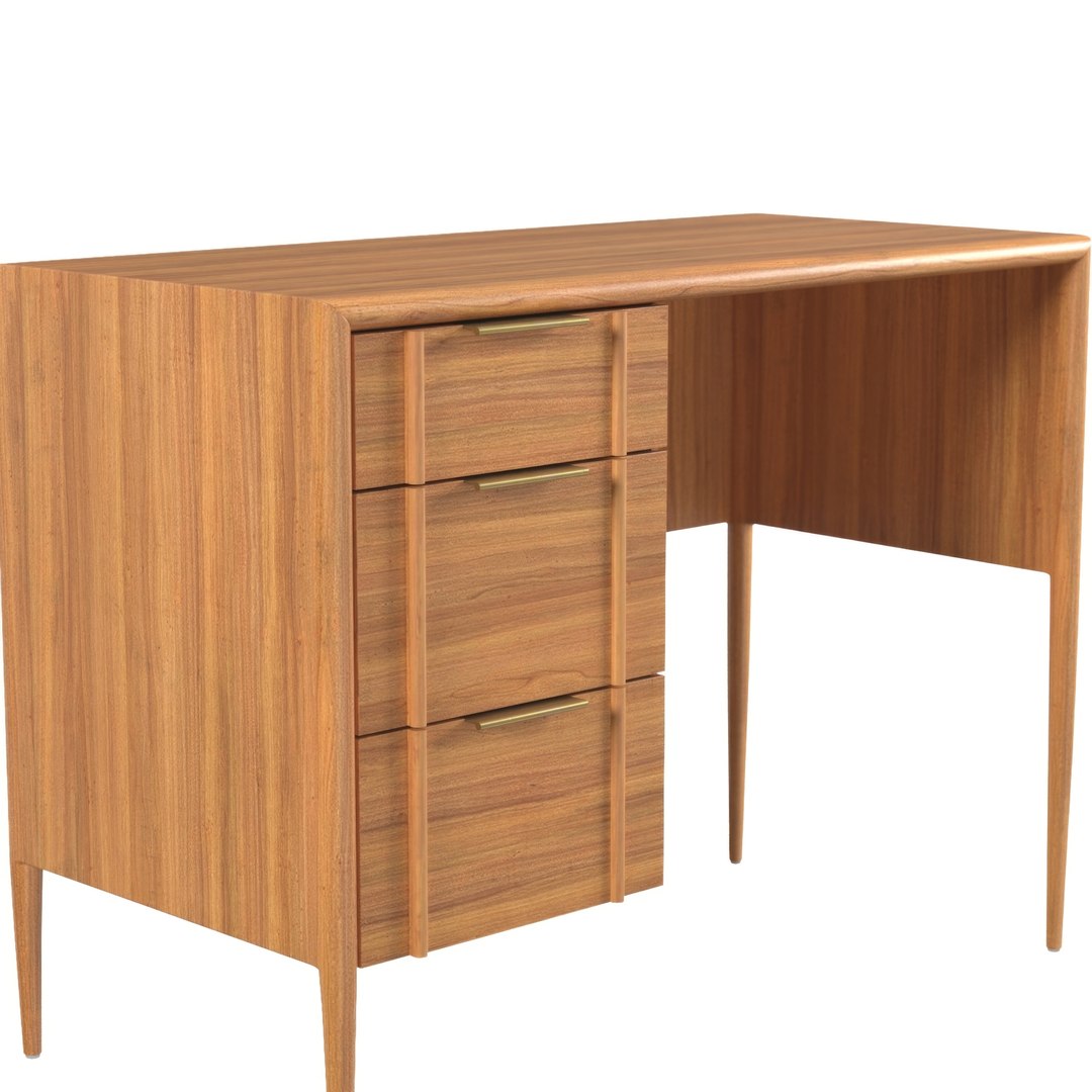 3D Model Quincy Desk PBR - TurboSquid 2230274