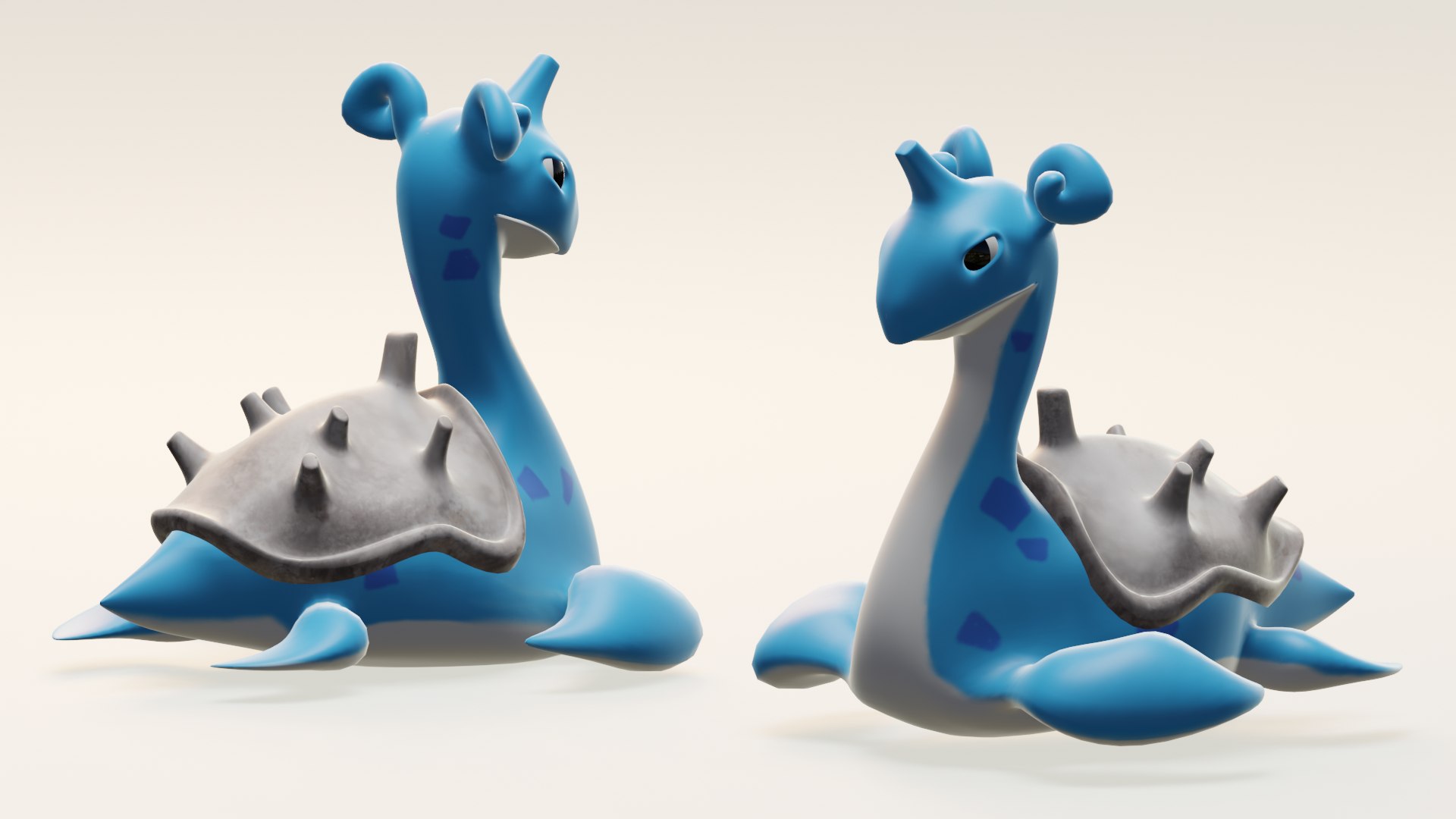 Lapras 3D - TurboSquid 1859451