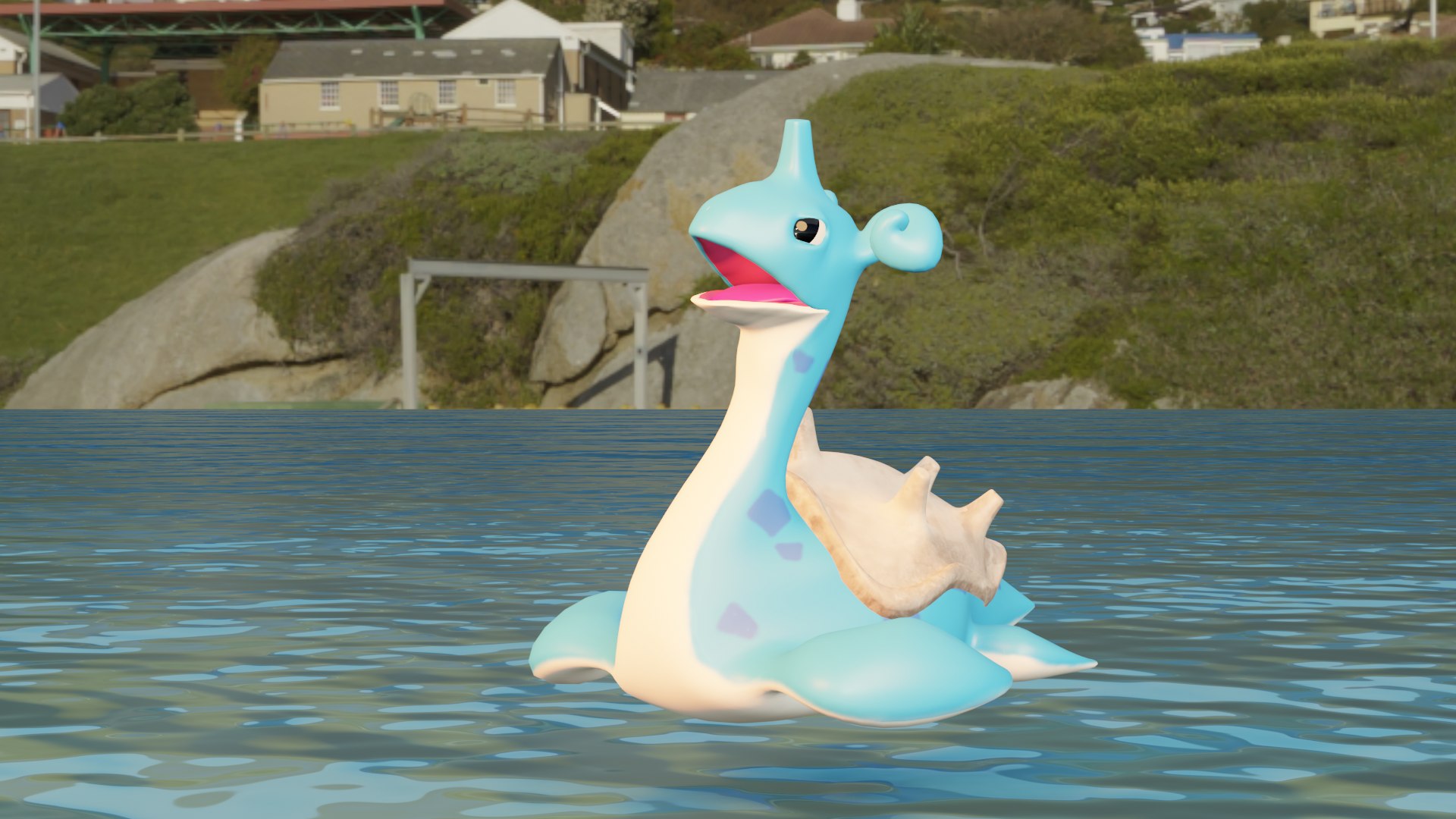 Lapras 3D - TurboSquid 1859451