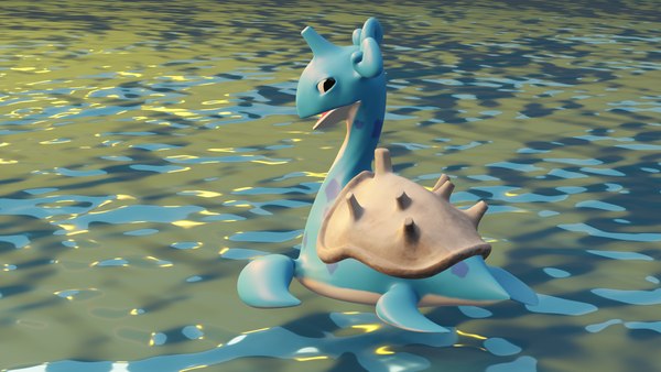 Lapras 3D - TurboSquid 1859451