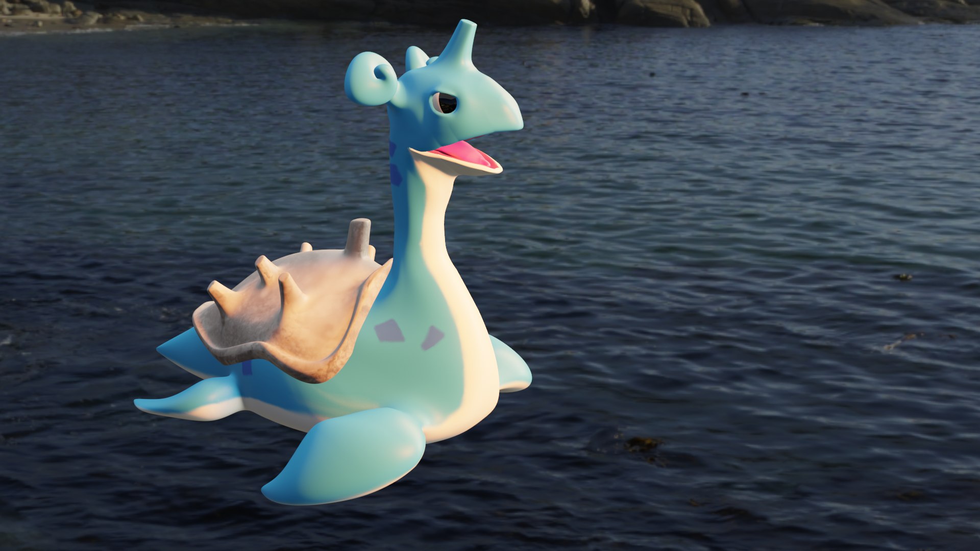 Lapras 3D - TurboSquid 1859451