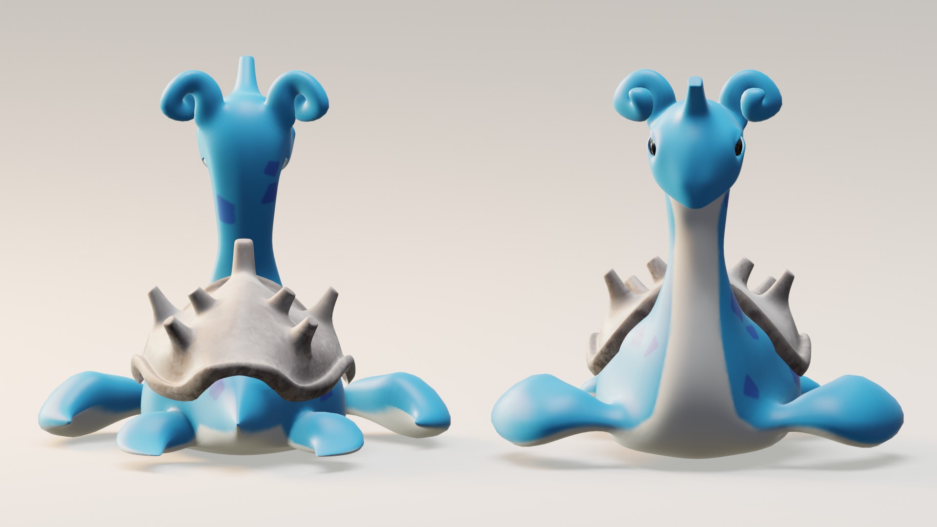 Lapras 3D - TurboSquid 1859451
