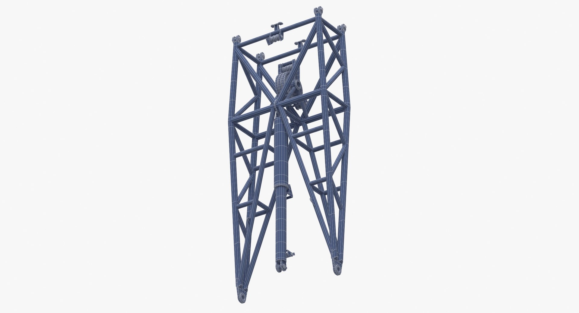 Crane Wa Frame 1 3D Model - TurboSquid 1710523