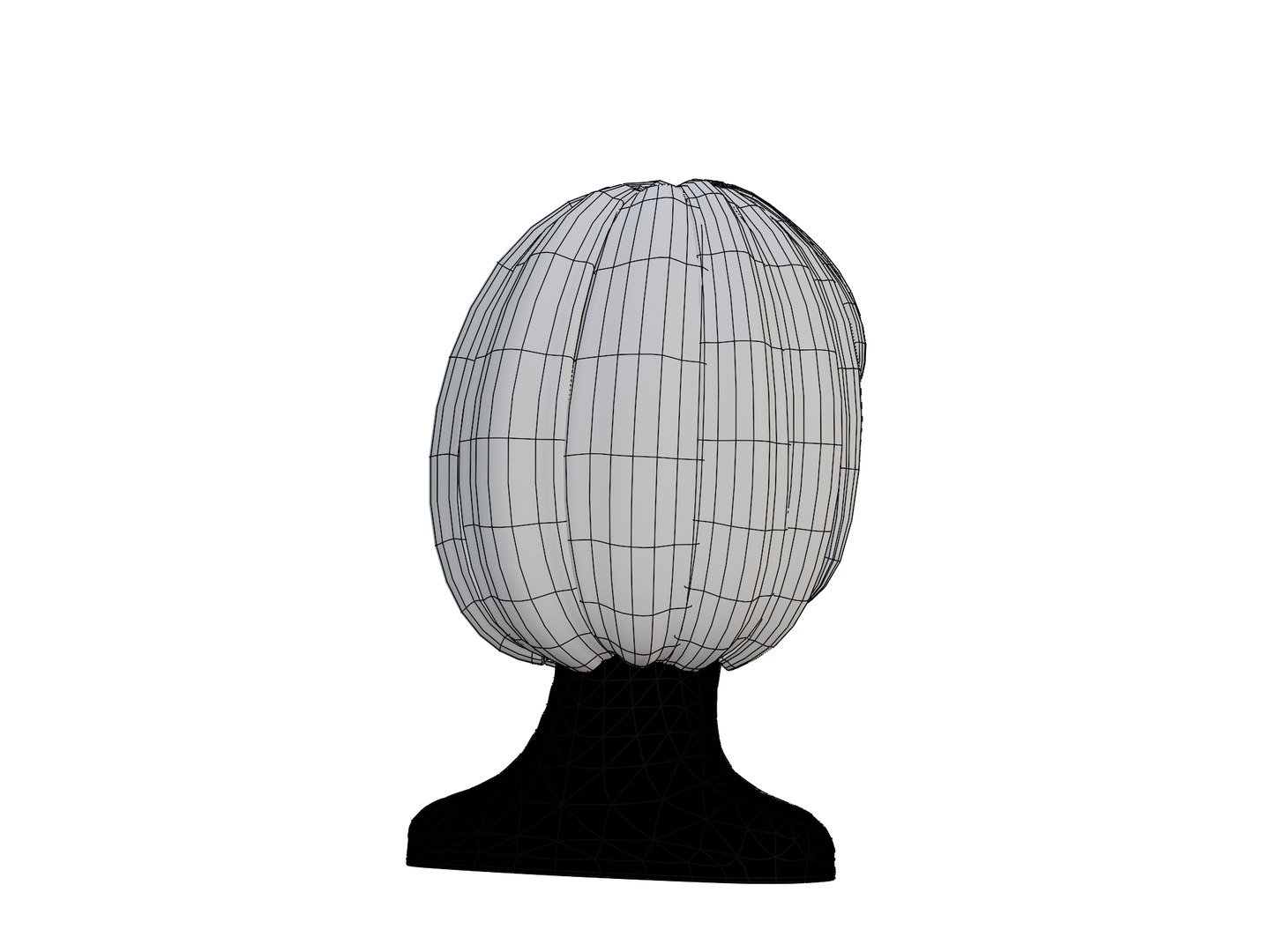 Hair-female-008 Model - TurboSquid 1944420