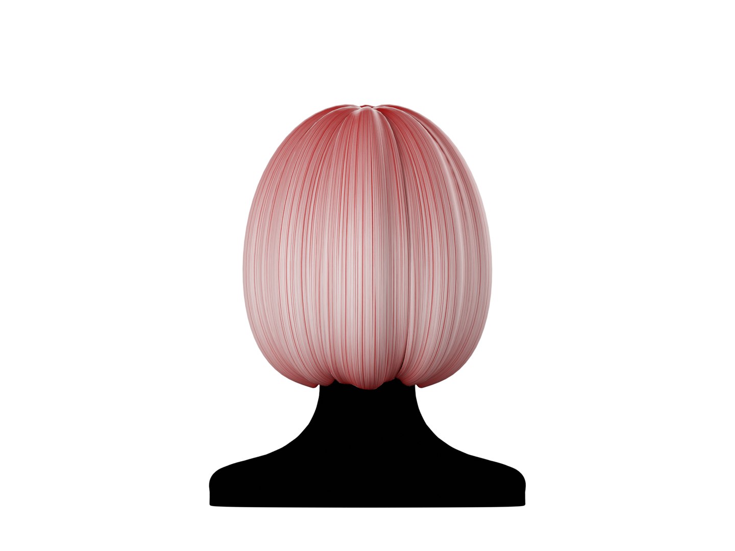 Hair-female-008 Model - TurboSquid 1944420