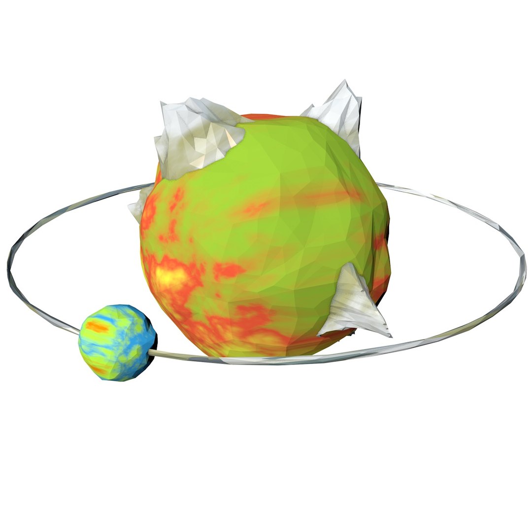 3d Planet Model