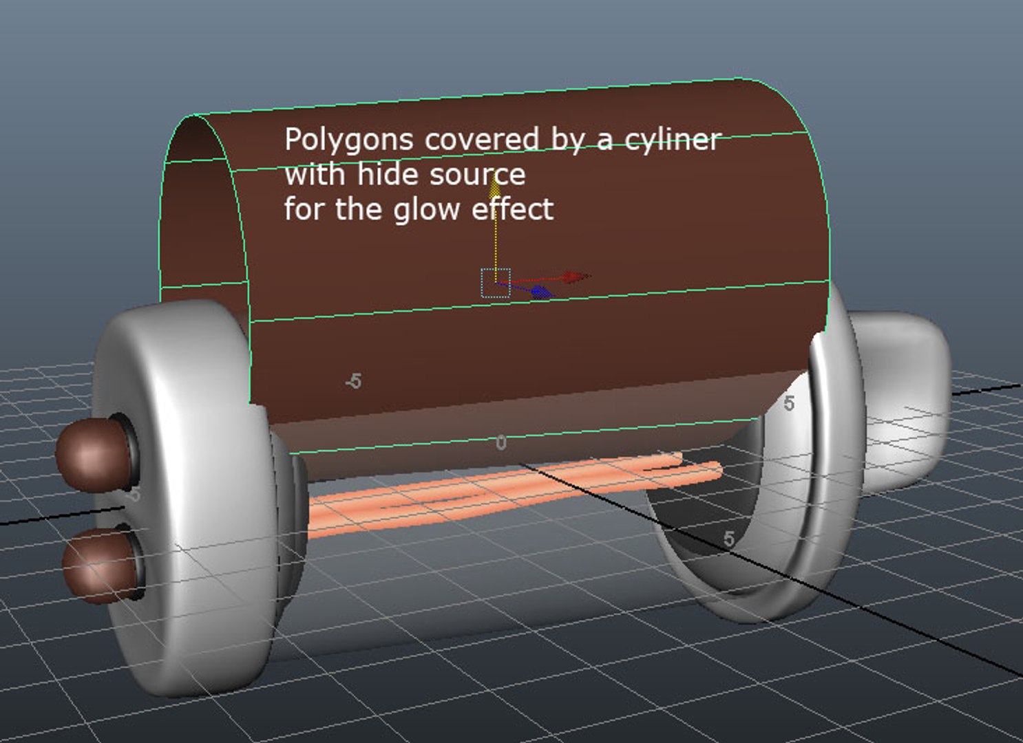 Free Obj Model Fuse Light Sci-fi