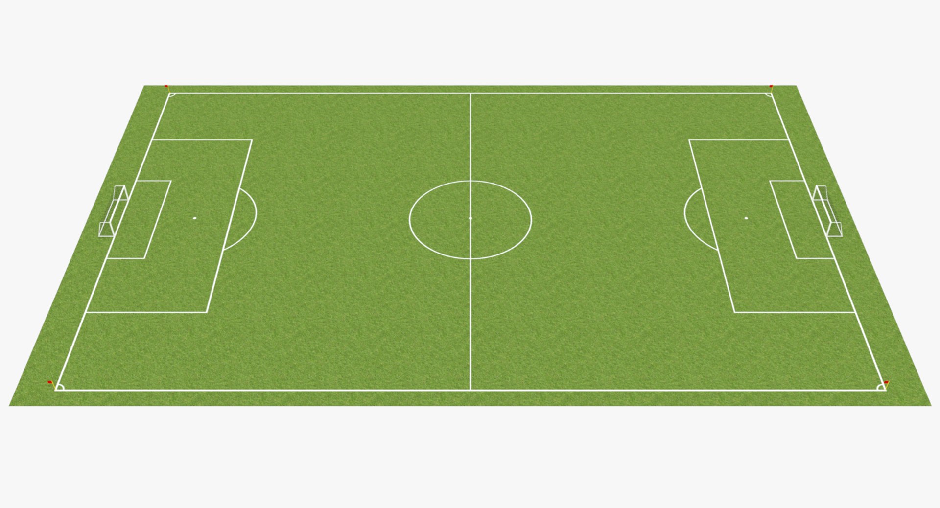 Soccer Pitch 3D Model - TurboSquid 1394345