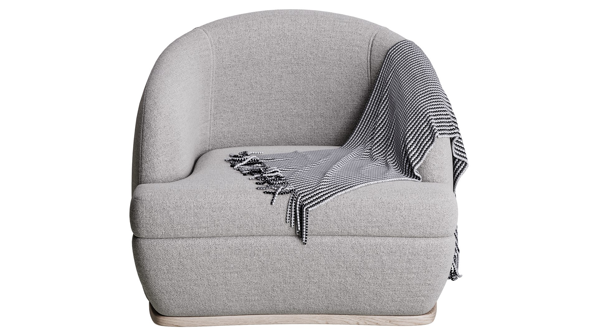 Sandie Swivel Chair 3D Model - TurboSquid 2405366