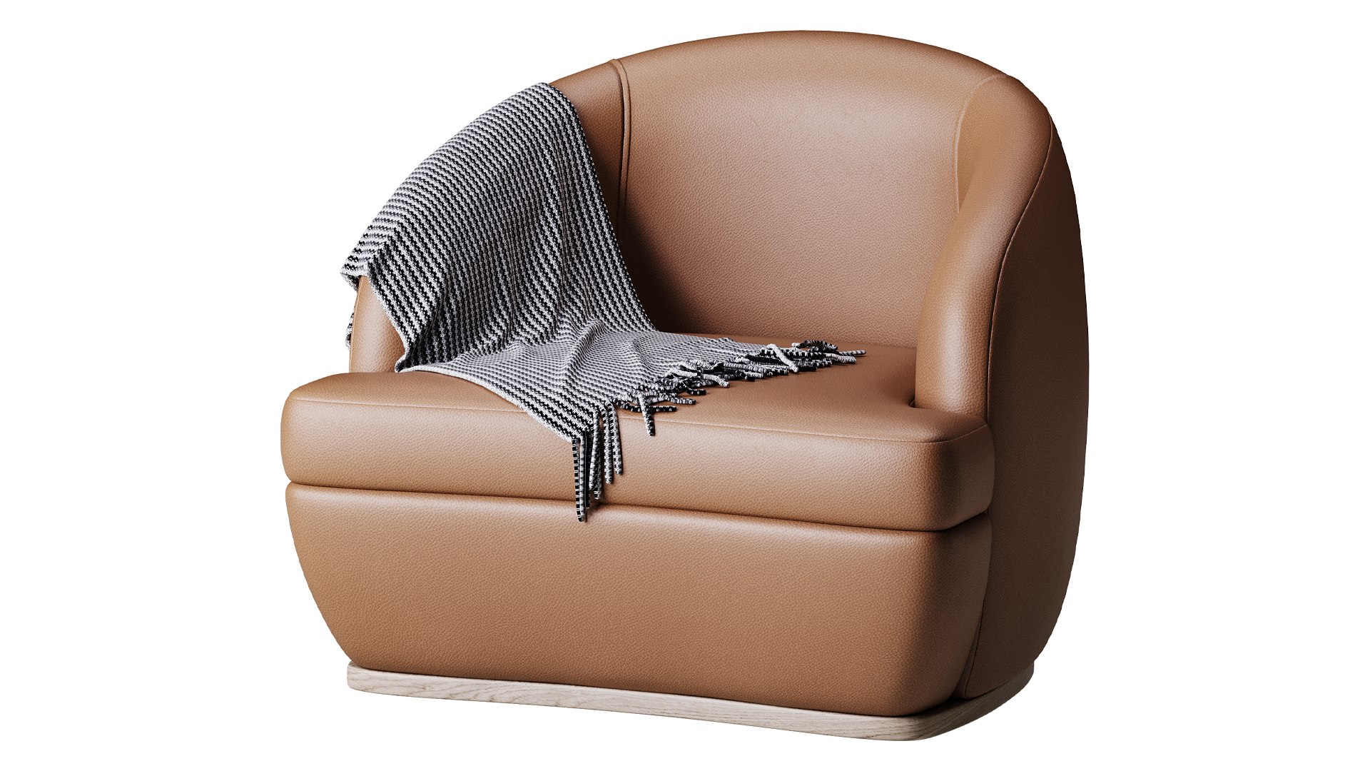 Sandie Swivel Chair 3D Model - TurboSquid 2405366