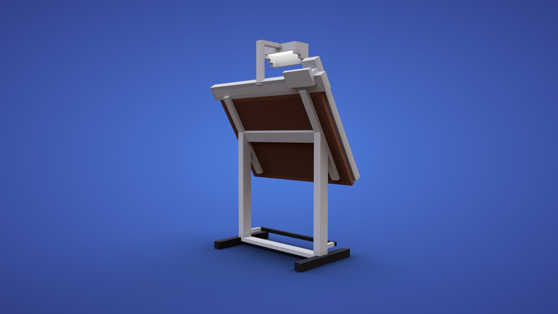 3D Voxel Drawing Board - TurboSquid 1939738