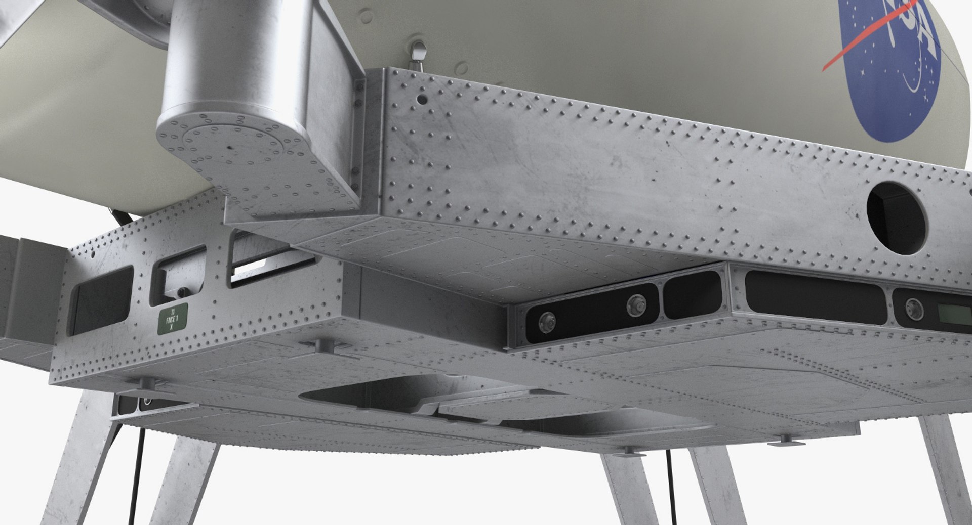 Space colony structures 2 3D model - TurboSquid 1396616