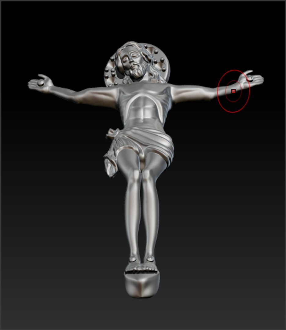 jesus 3d obj
