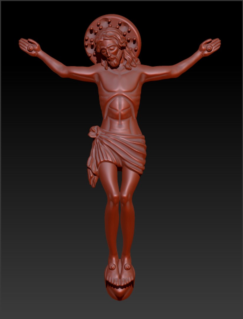 jesus 3d obj
