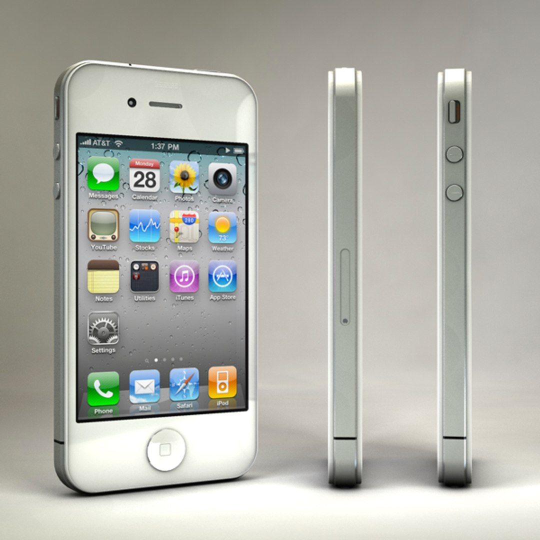 Iphone4 Iphone 3d Model