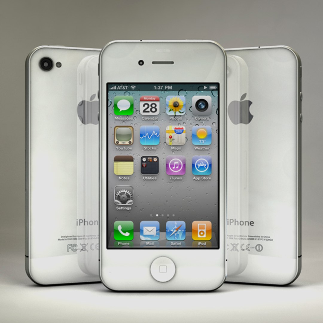 Iphone4 Iphone 3d Model