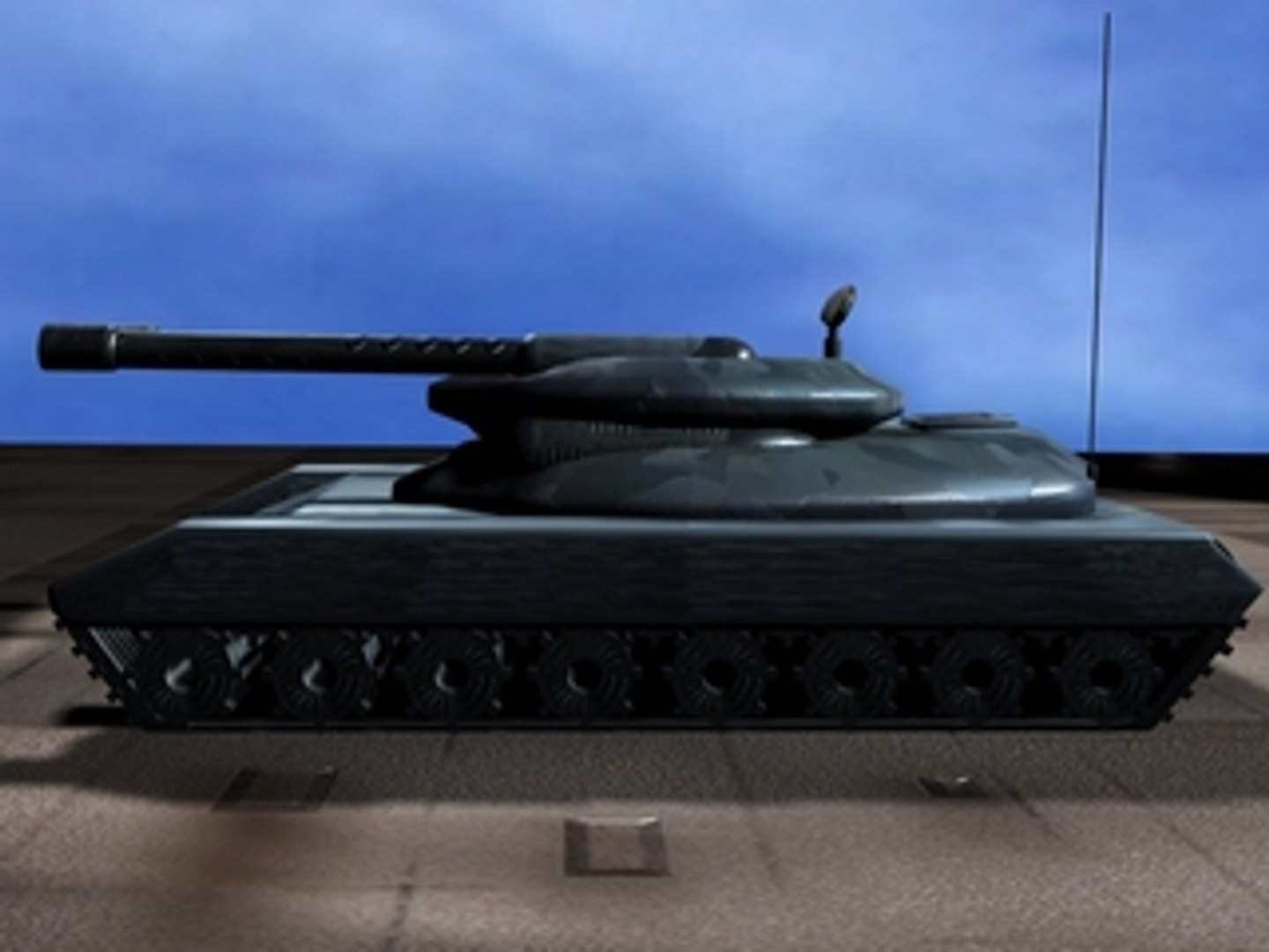 3d Model Tank Gunthar
