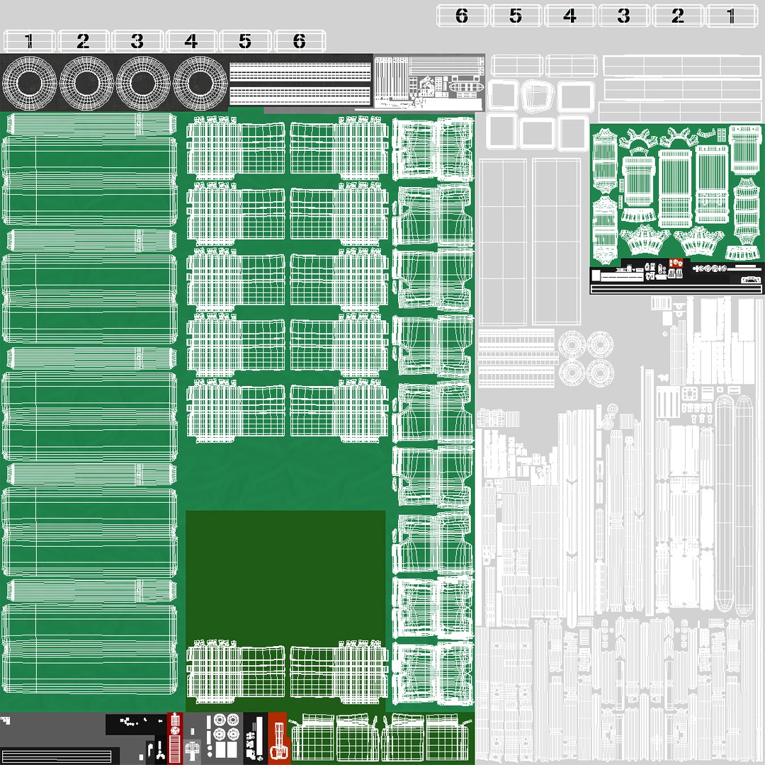 6 Horse Starting Stalls Rigged For Maya Model - TurboSquid 2052257