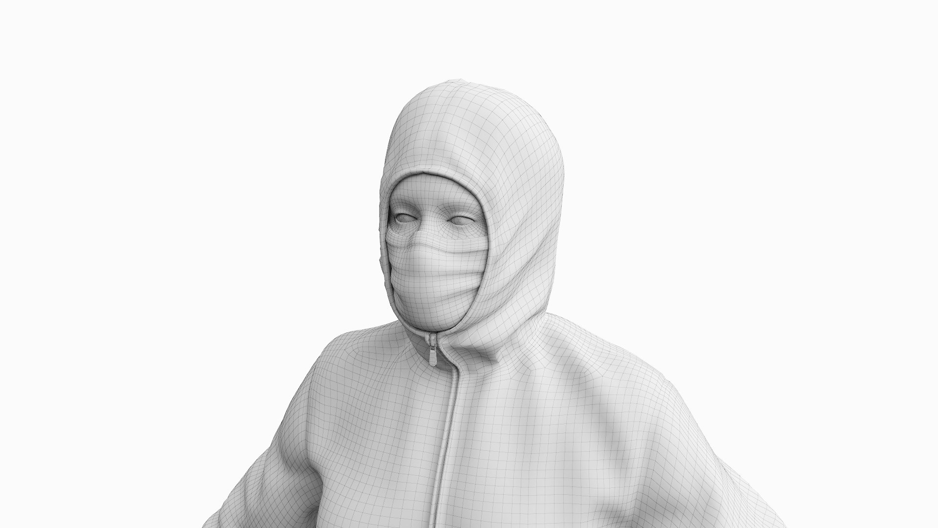 Female Full Protection 3D Model - TurboSquid 1950658
