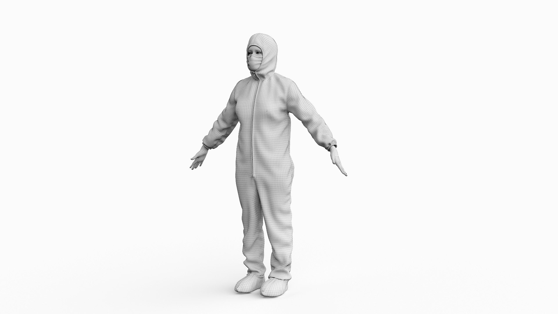 Female Full Protection 3D Model - TurboSquid 1950658