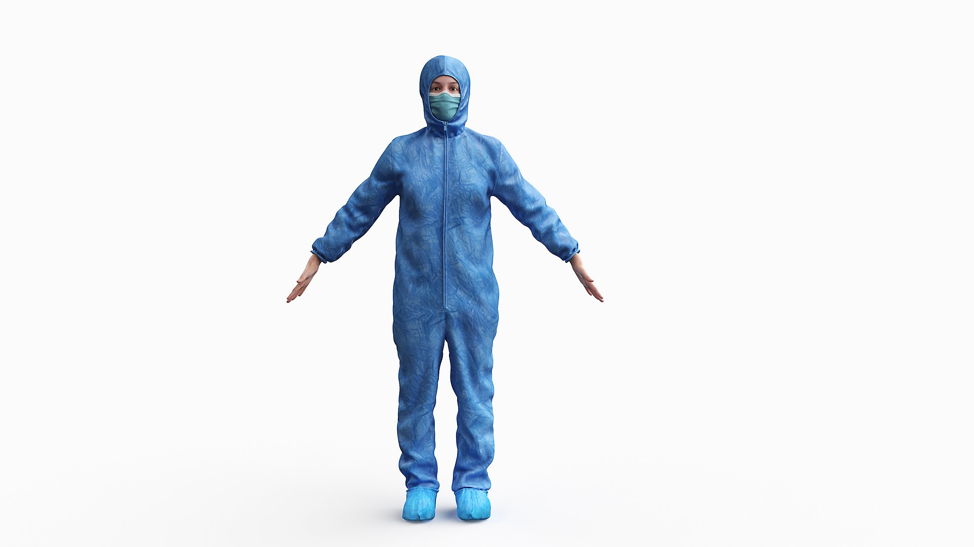 Female Full Protection 3D Model - TurboSquid 1950658