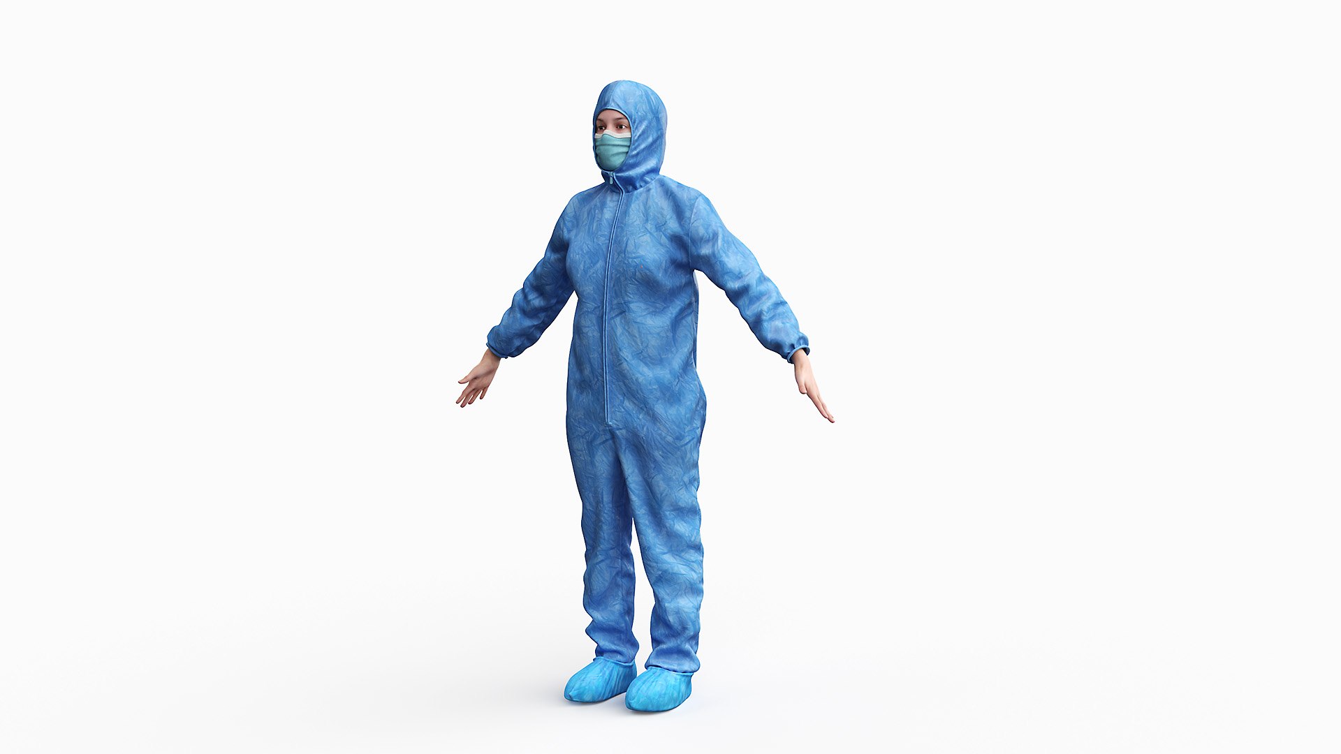 Female Full Protection 3D Model - TurboSquid 1950658